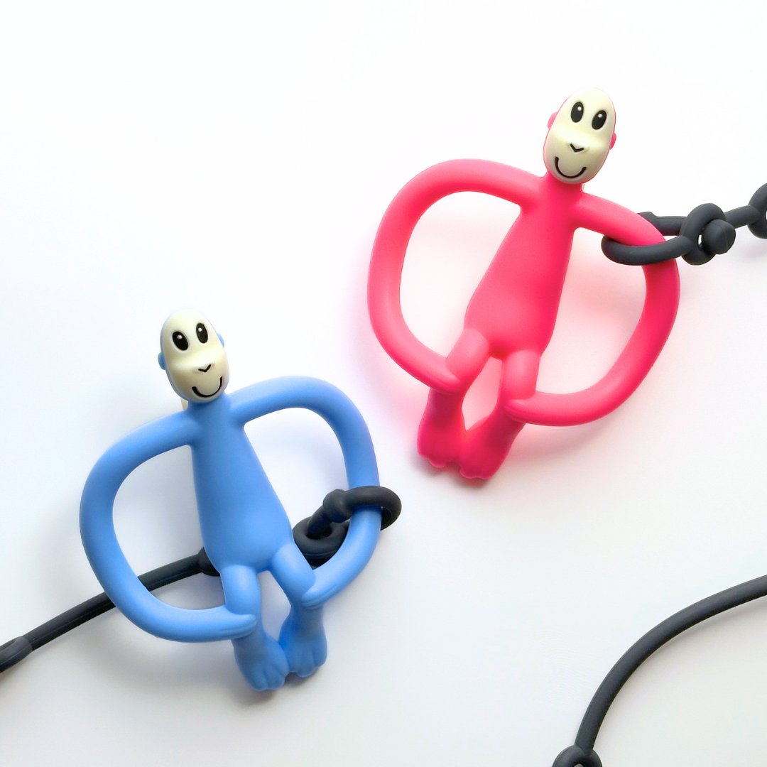Monkey Teething Toy 🙊 Soothing Relief & Baby Gift Idea – Yoho & co.